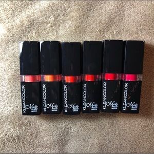 Kleancolor Makeup | Set Of 6 Matte Liquid Lipstick | Poshmark